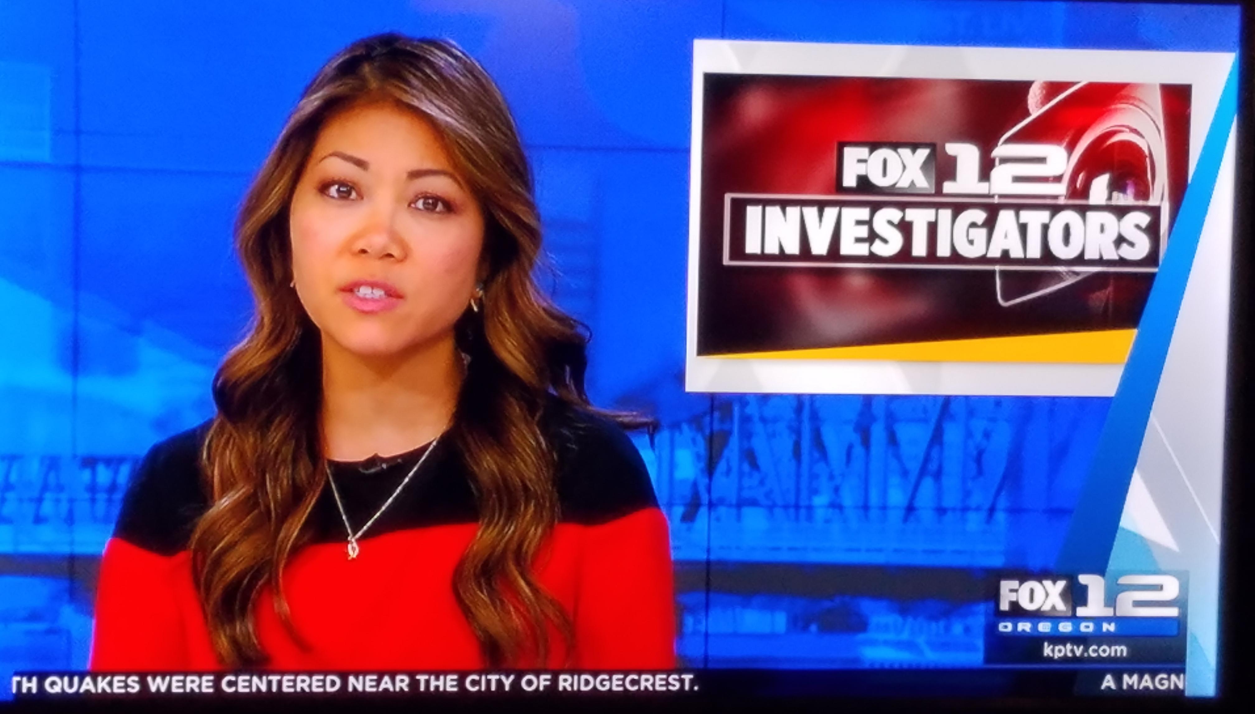 I think the newscaster on TV tonight is a Starfleet officer.. | Scrolller