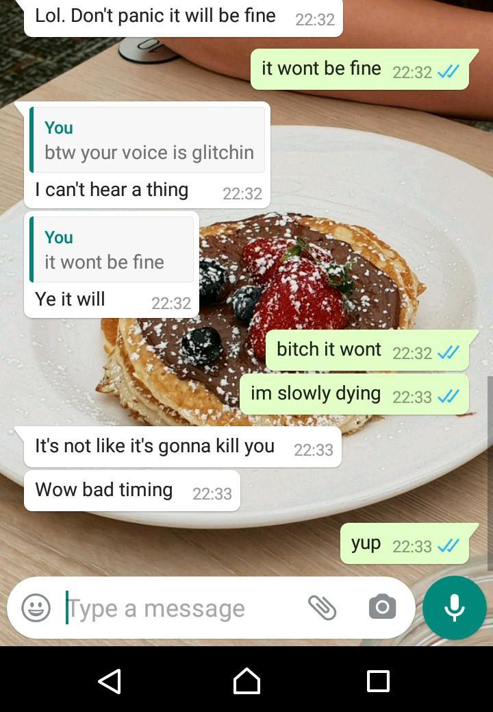 I think this is bad timing. | Scrolller