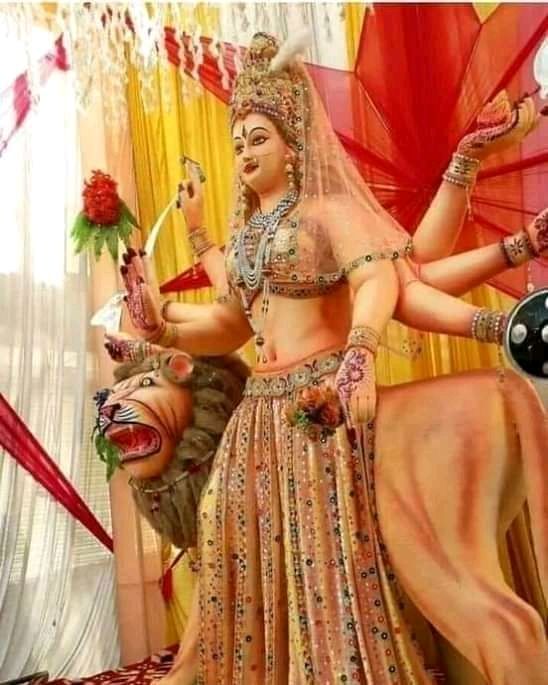 I think this is hotter than any nude pic.. given that it's a real idol of Durga! | Scrolller