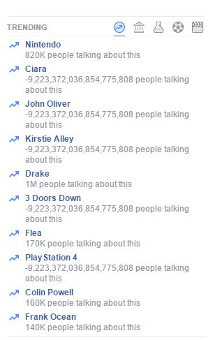I think you may have a bug, Facebook... | Scrolller