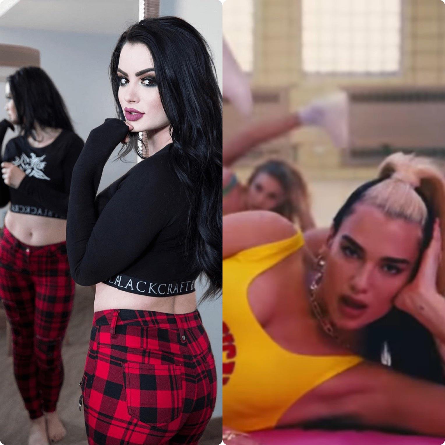 Ive Always Dreamt Of A Paige And Dua Lipa Threesomeboth Britishboth Tall And Both Have That