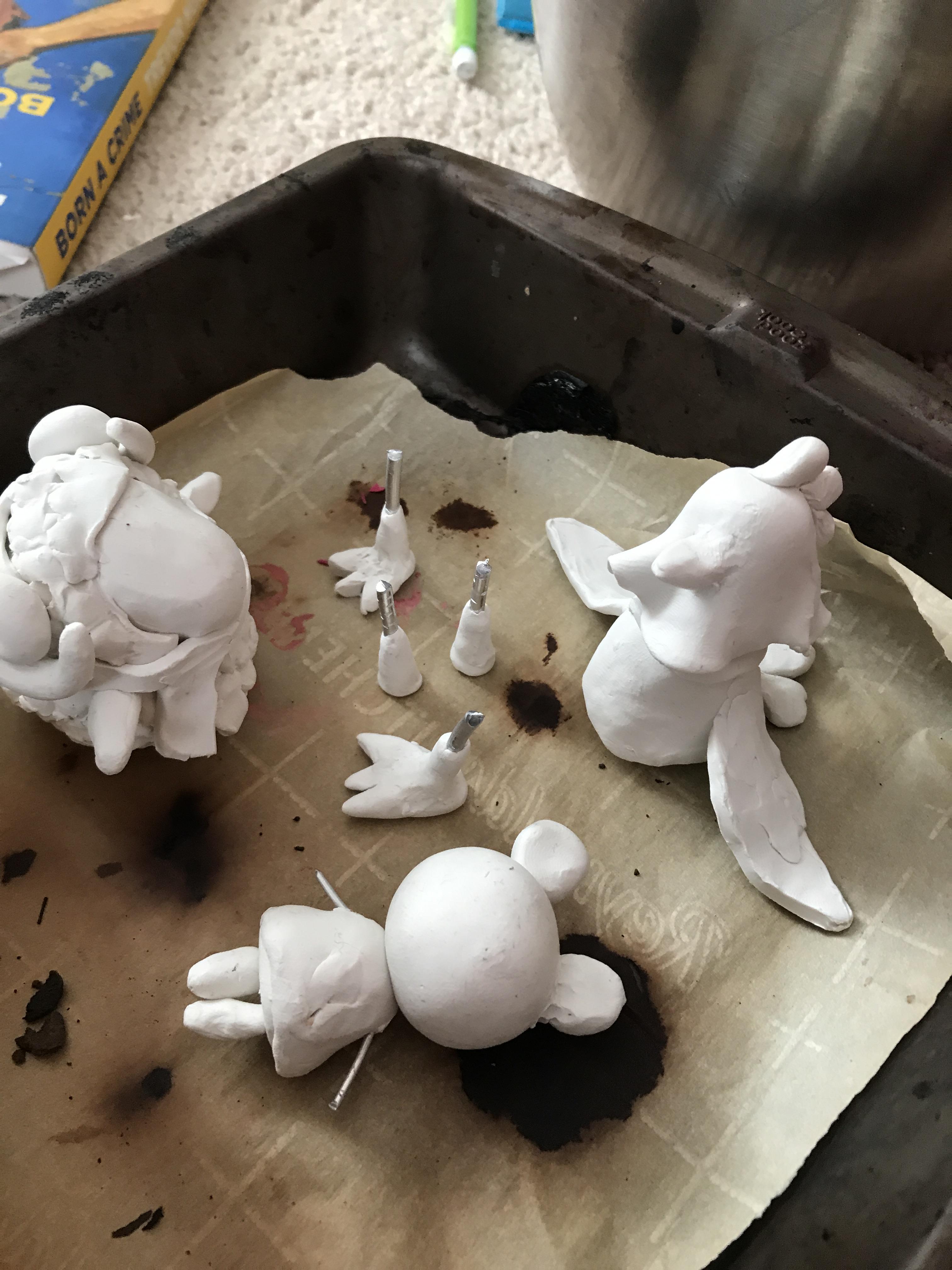 I’ve been really excited for the new animal crossing so I decided to make some figures of some ...