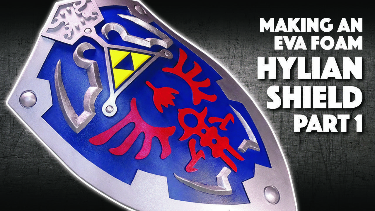 I wanted to share a Hylian Shield I built using EVA Foam! | Scrolller