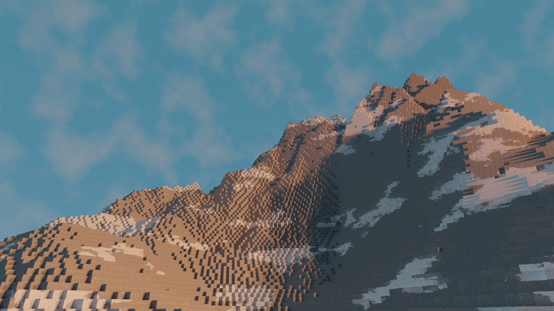 I was messing around in blender and made this Minecraft like scene, Whadya' think? | Scrolller