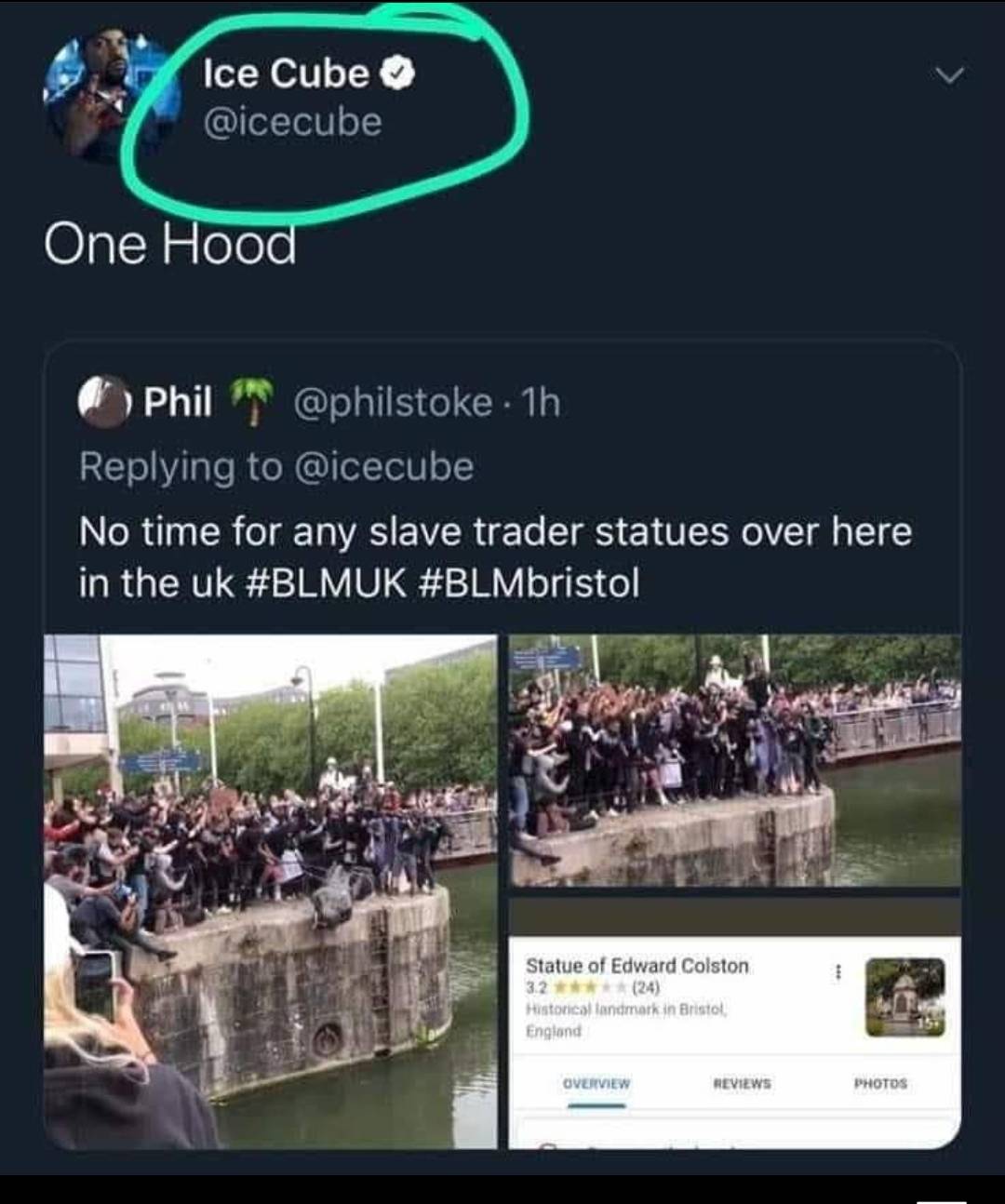 Ice Cube showing his support. | Scrolller