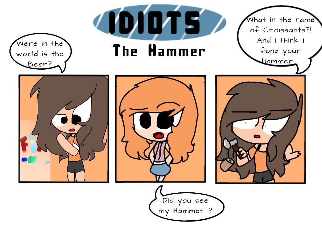 IDIOTS ( the Hammer ) ( strip 1 ) | Scrolller