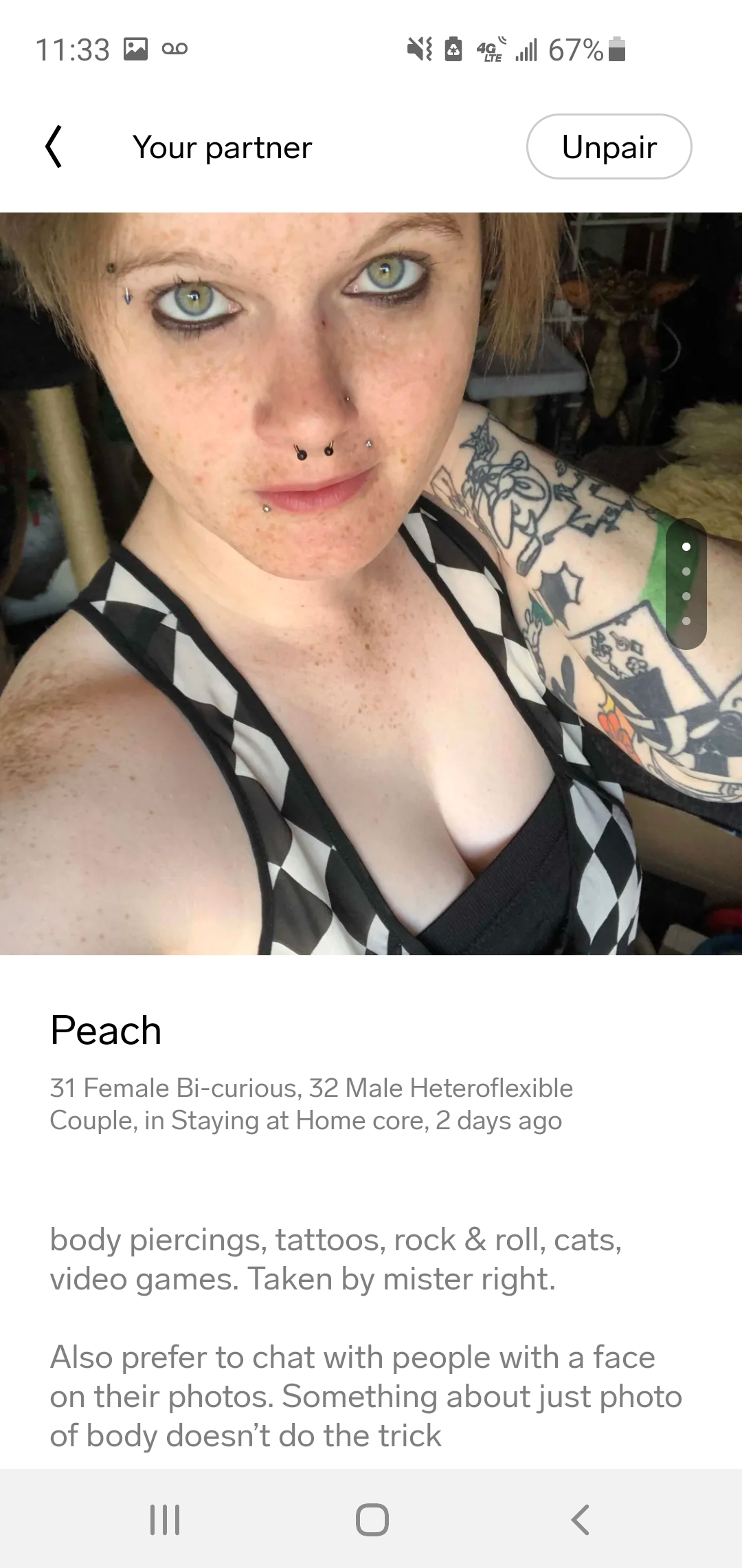 If anyone's on feeld and sees the gf hit her up | Scrolller