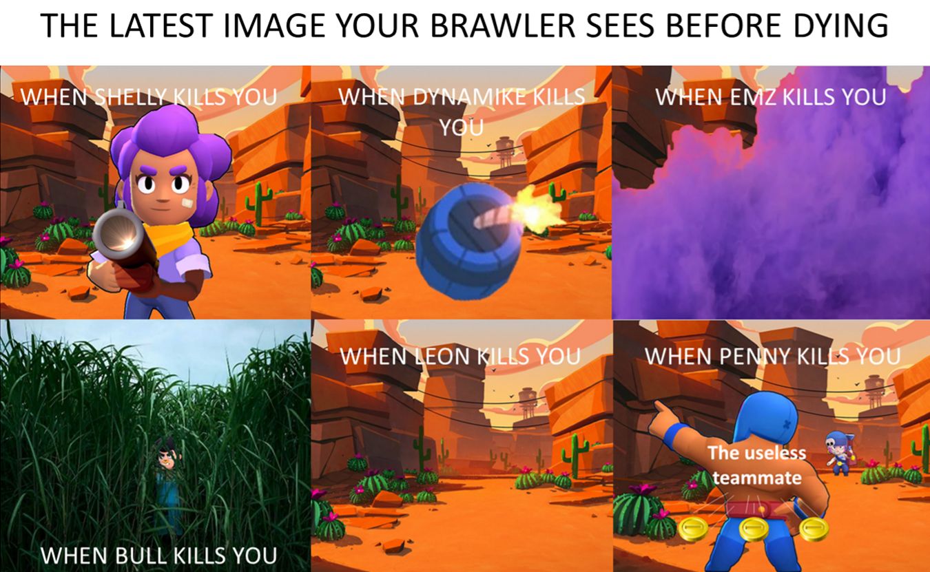 If Brawl Stars was a first-person shooter game | Scrolller