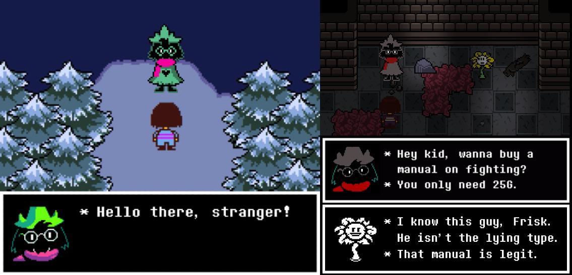If Ralsei was in Undertale and Underfell | Scrolller