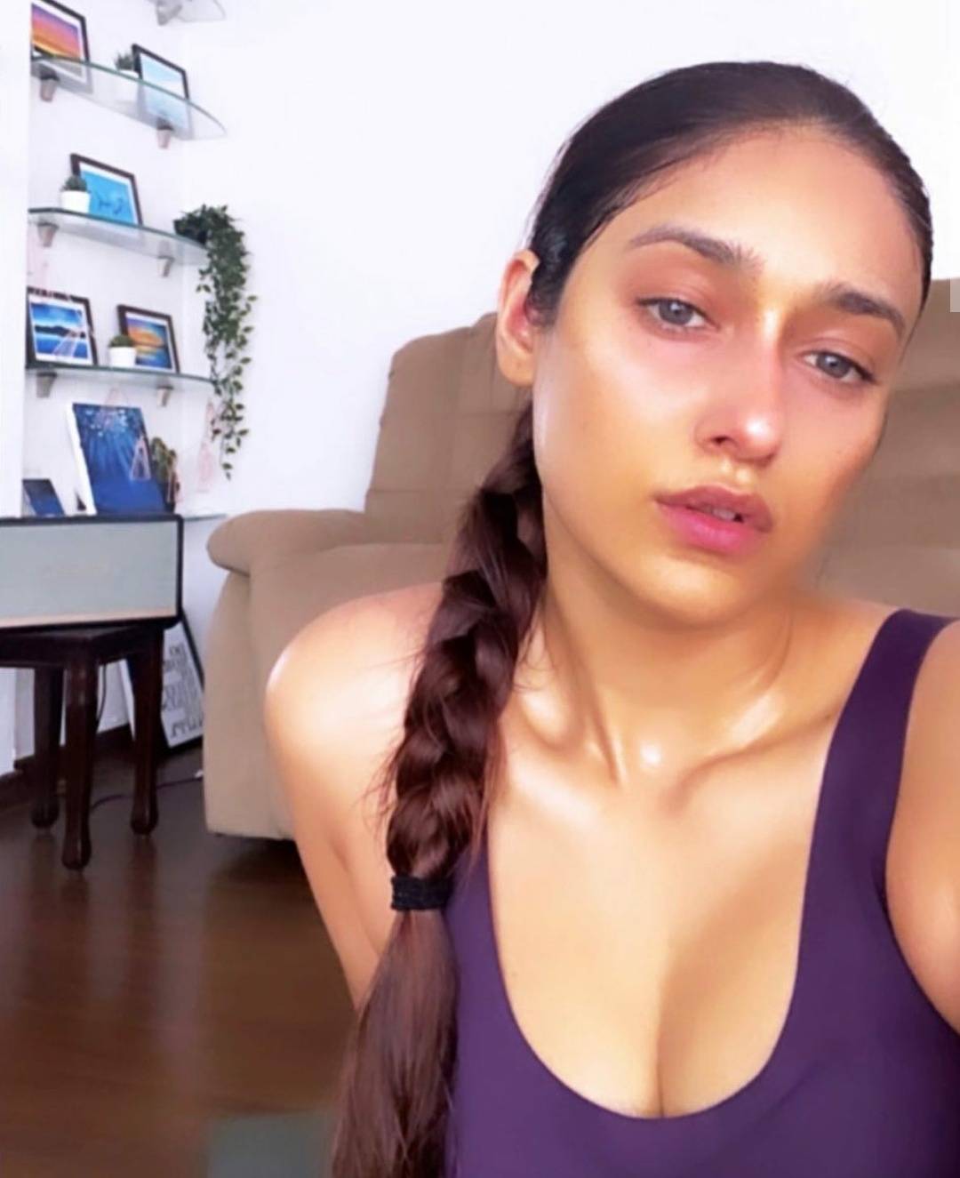 Ileana D'Cruz after a rough session 💦 | Scrolller