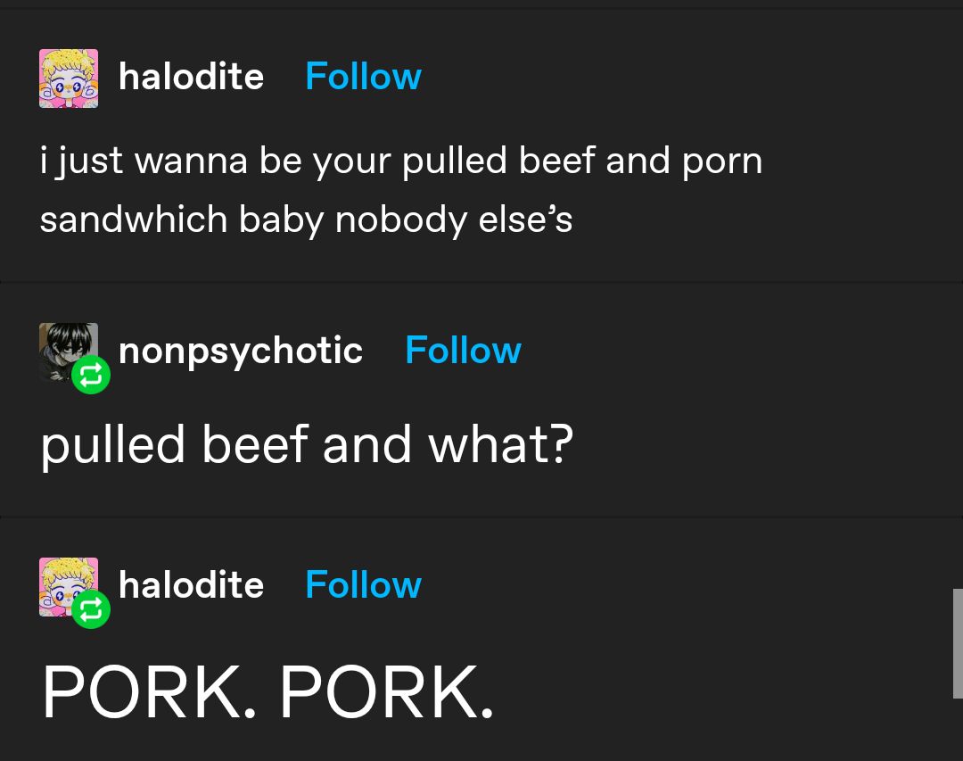 I'll pull your pork ;) - 🦗 | Scrolller