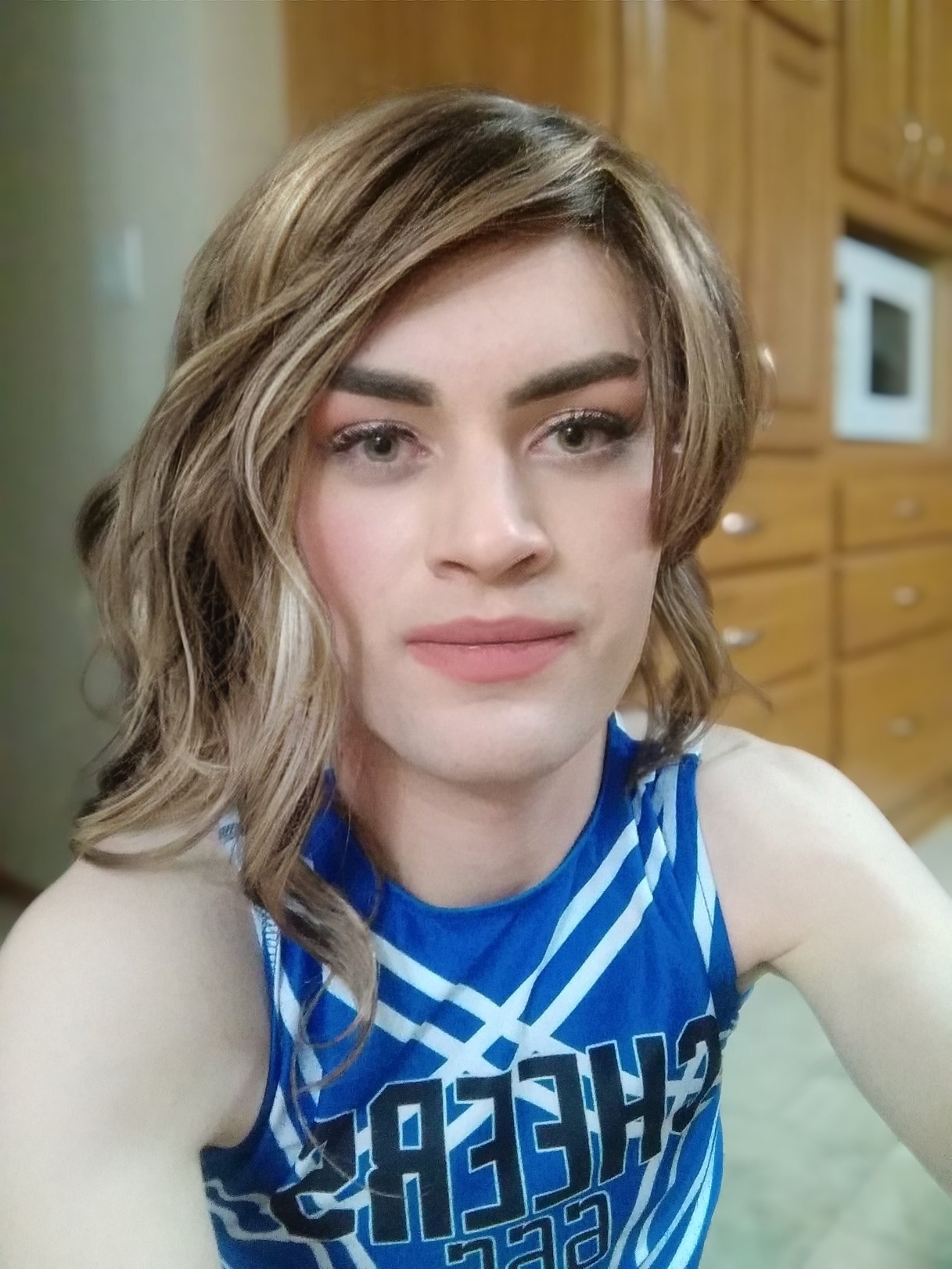 I'm a closeted trans girl (23). I actually felt pretty in this picture. Hopefully one day I'll ...