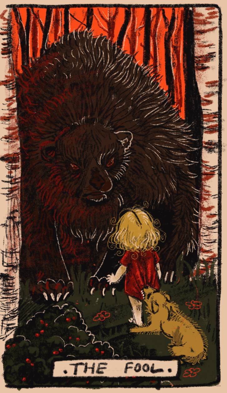 Im about to design my own tarot deck and this is my first creation *The fool* | Scrolller