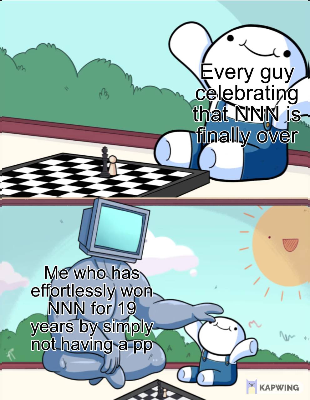 I'm proud of you, guys. | Scrolller