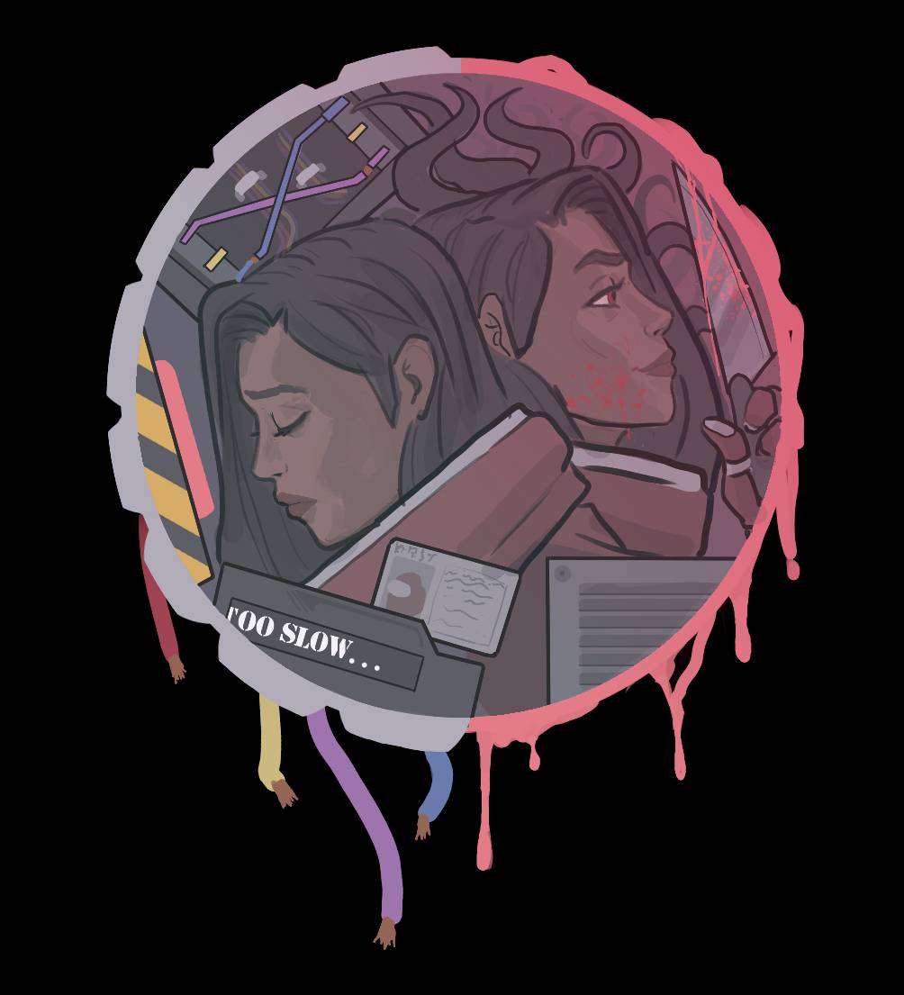 I'm stuck in an Among Us fanart phase. Here's a Rae crew/imposter icon! | Scrolller