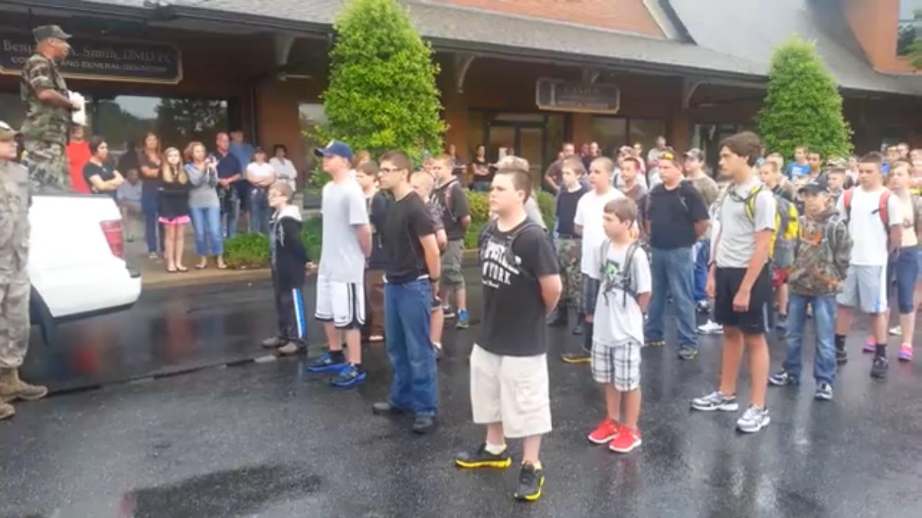 Image of Cringetopia mods at summer camp. | Scrolller