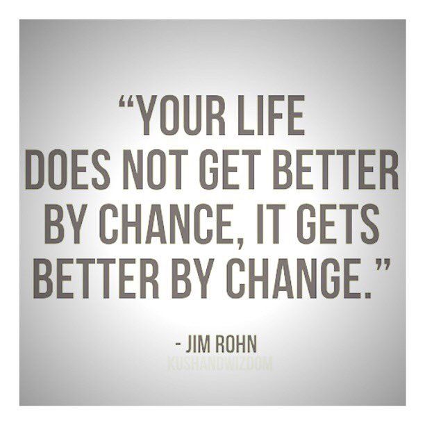 TAKE THE RISK AND MAKE THE CHANGE | Scrolller