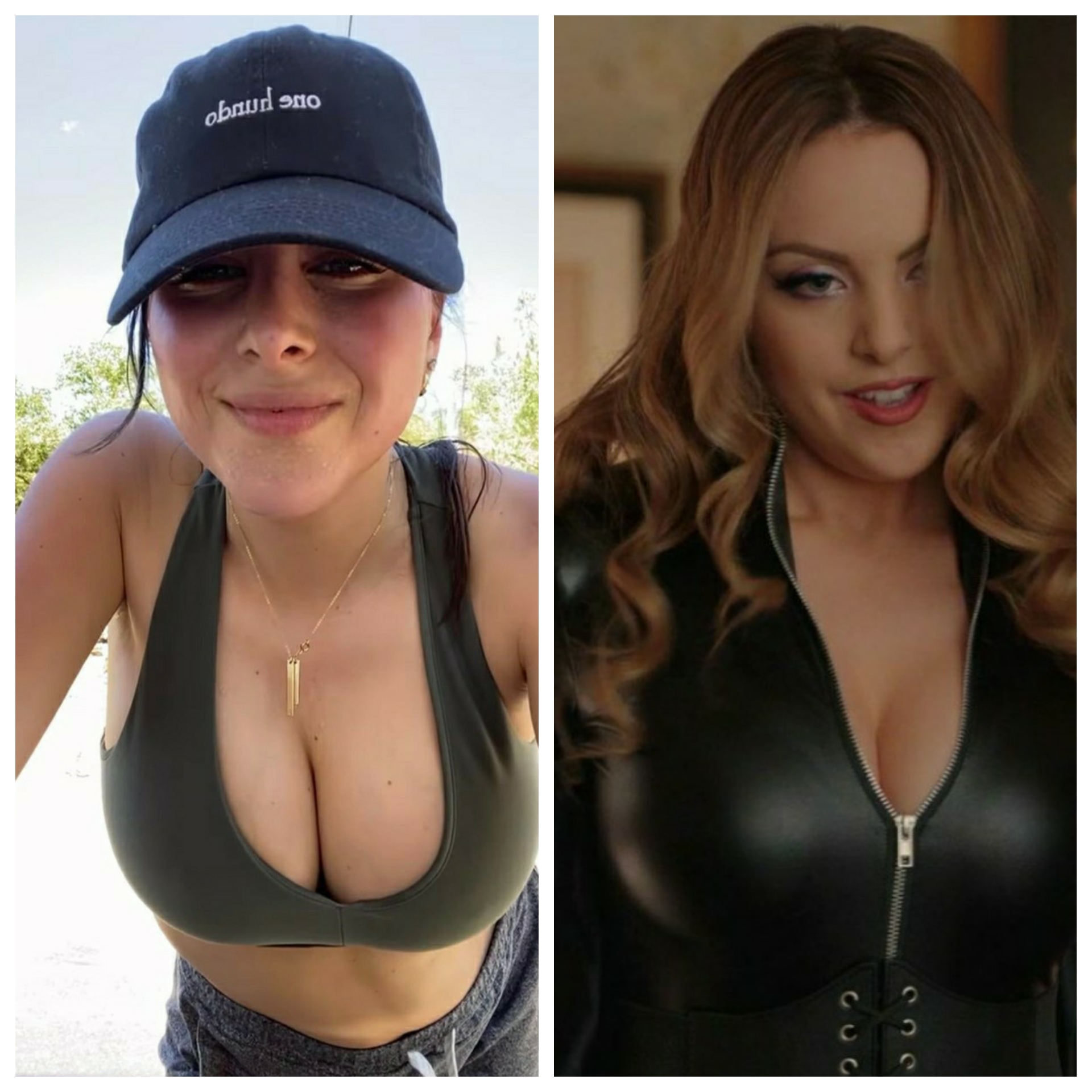 Imagine a double titjob from Liz gillies and daniella monet | Scrolller