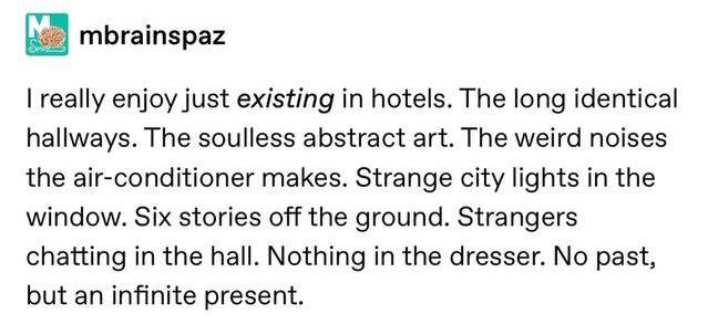 IMHO a good description of a liminal space | Scrolller