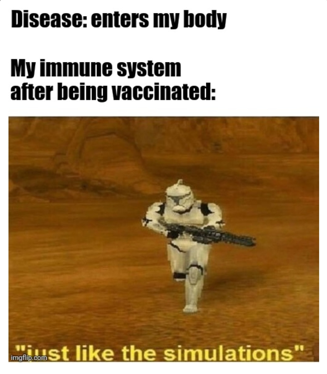 Immune system meme | Scrolller