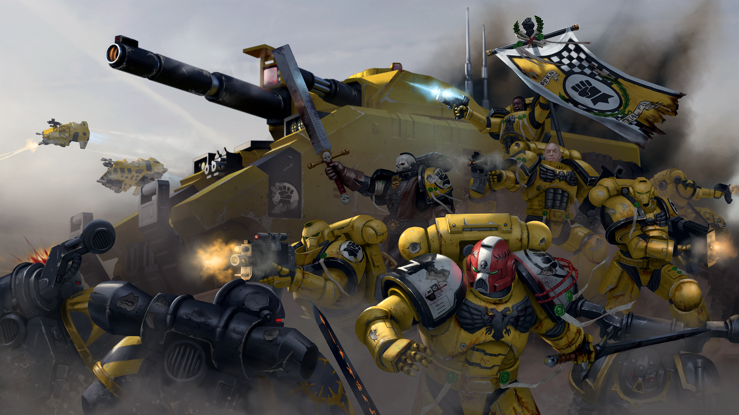 Imperial Fist Assault - Bobot073 | Scrolller