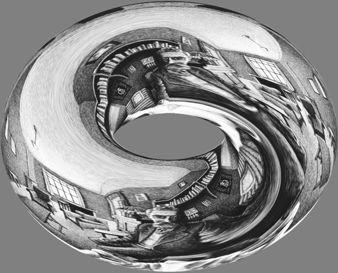 Impossible Torus Escher Remix, Me, Digital, 2021 | Scrolller