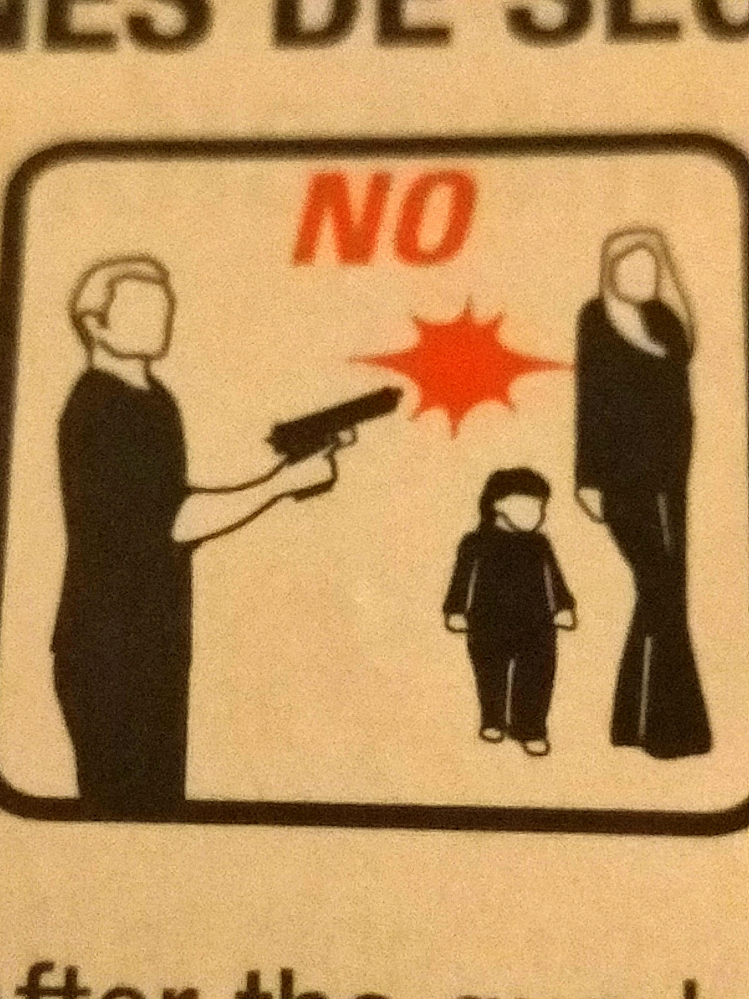 In chase you didn't know, you should not shoot at your wife and kids. | Scrolller