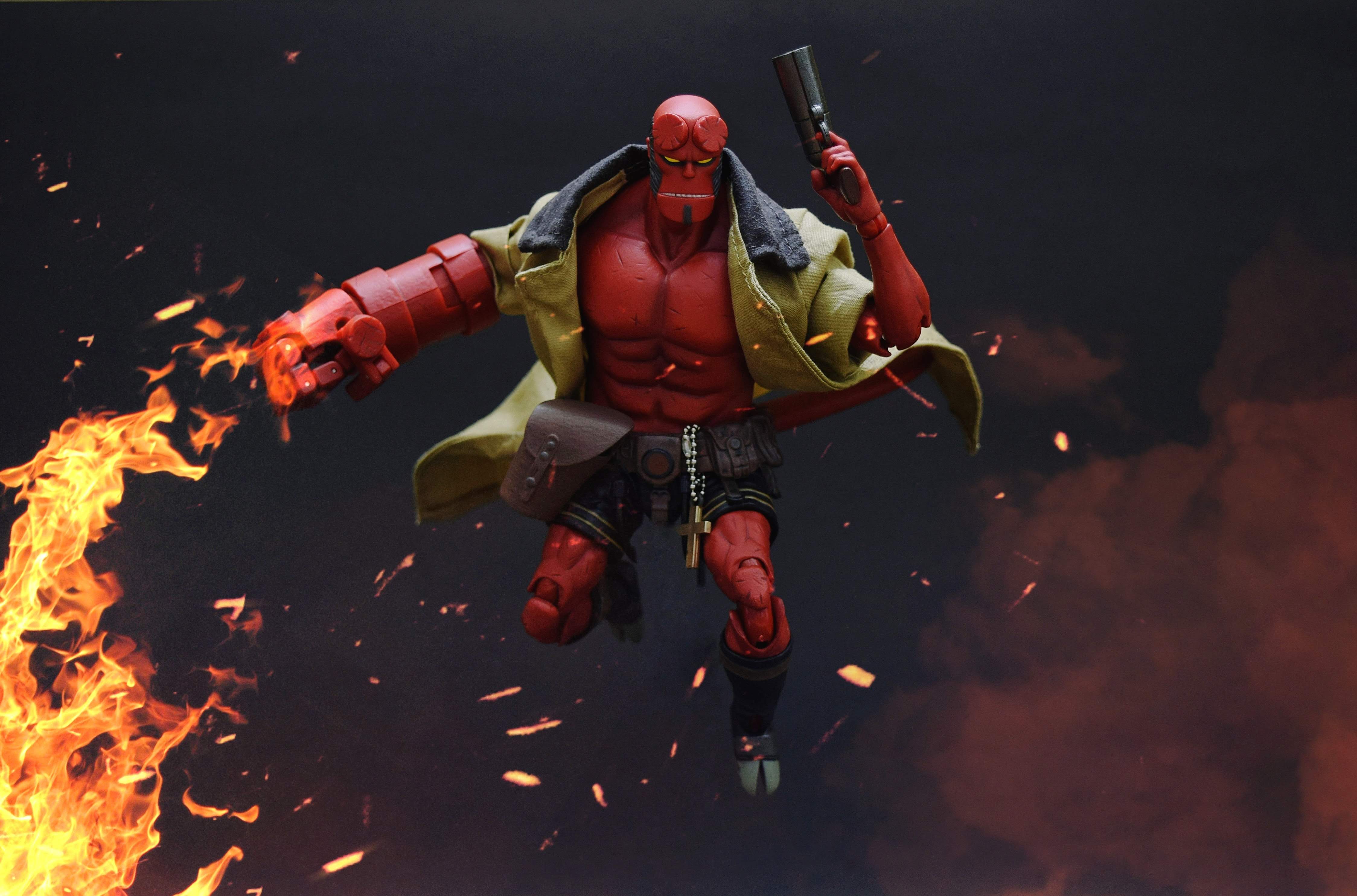 In Love with the 1000 Toys Hellboy figure! Had to do this... | Scrolller