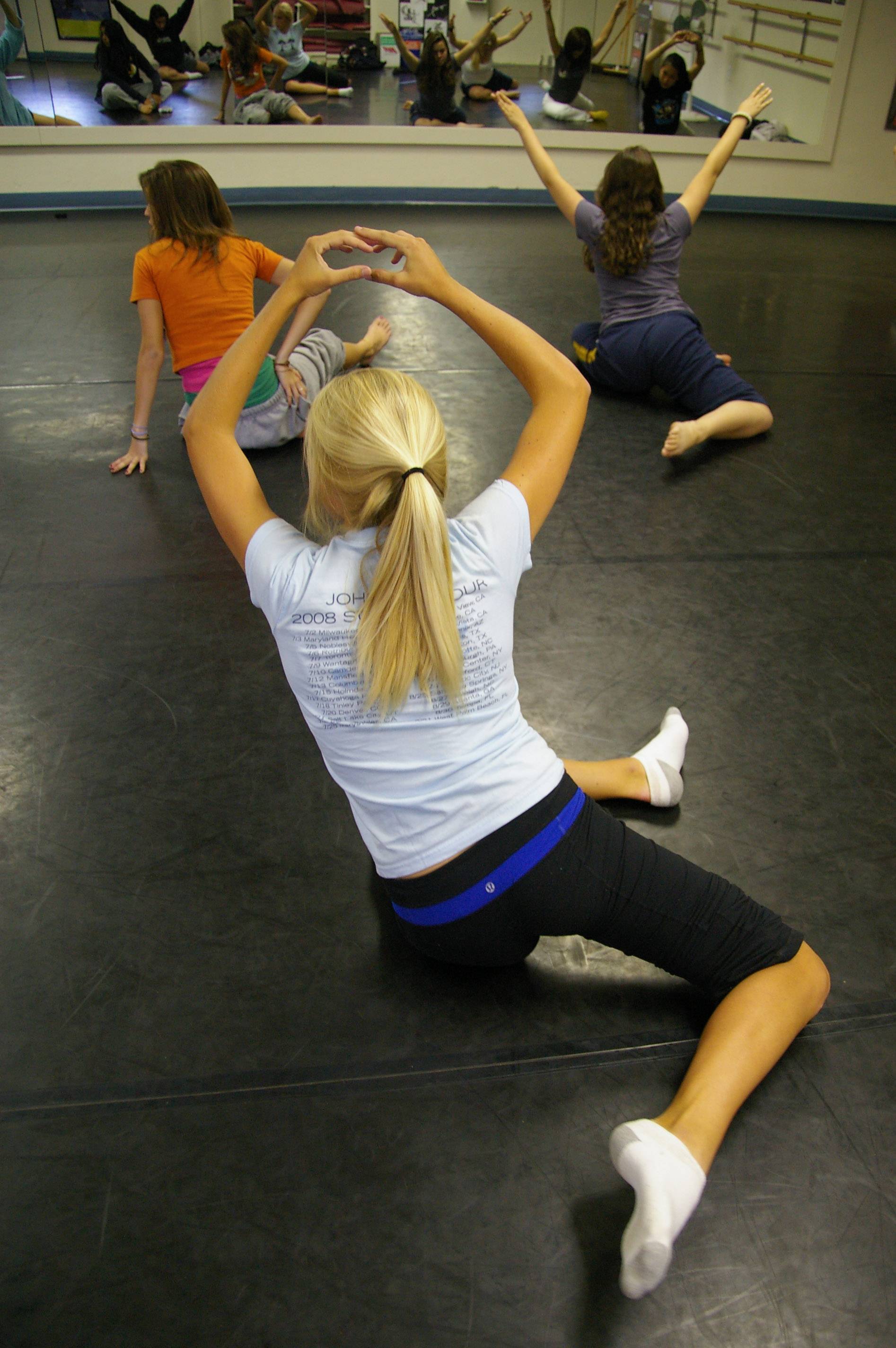 In the dance studio | Scrolller