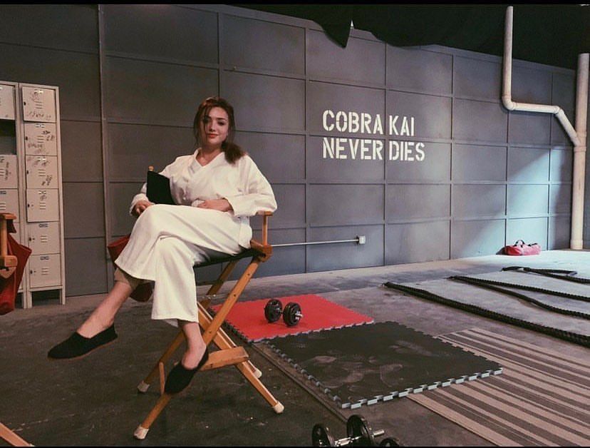 In the director's chair for Cobra Kai | Scrolller