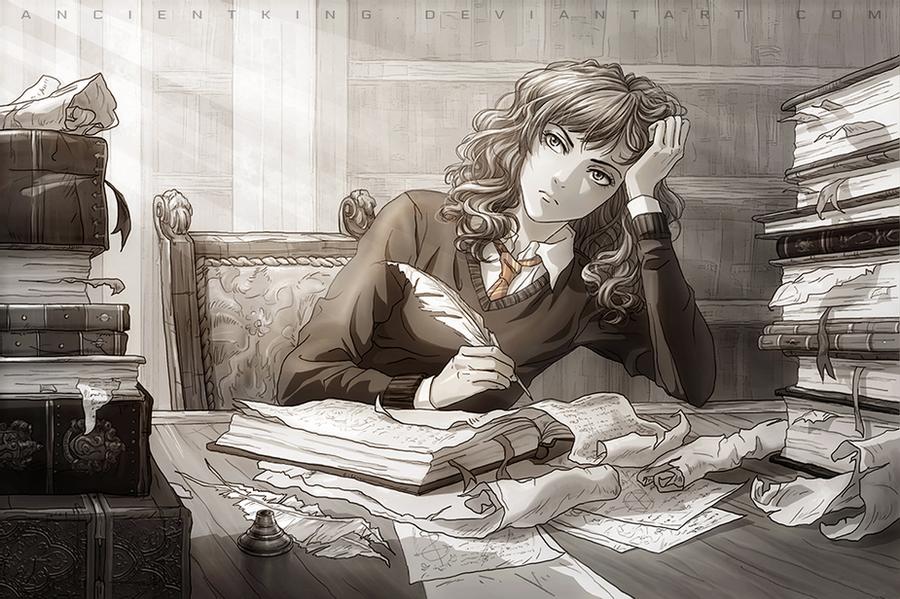 In the Library Again, by Alex Pavlovich | Scrolller