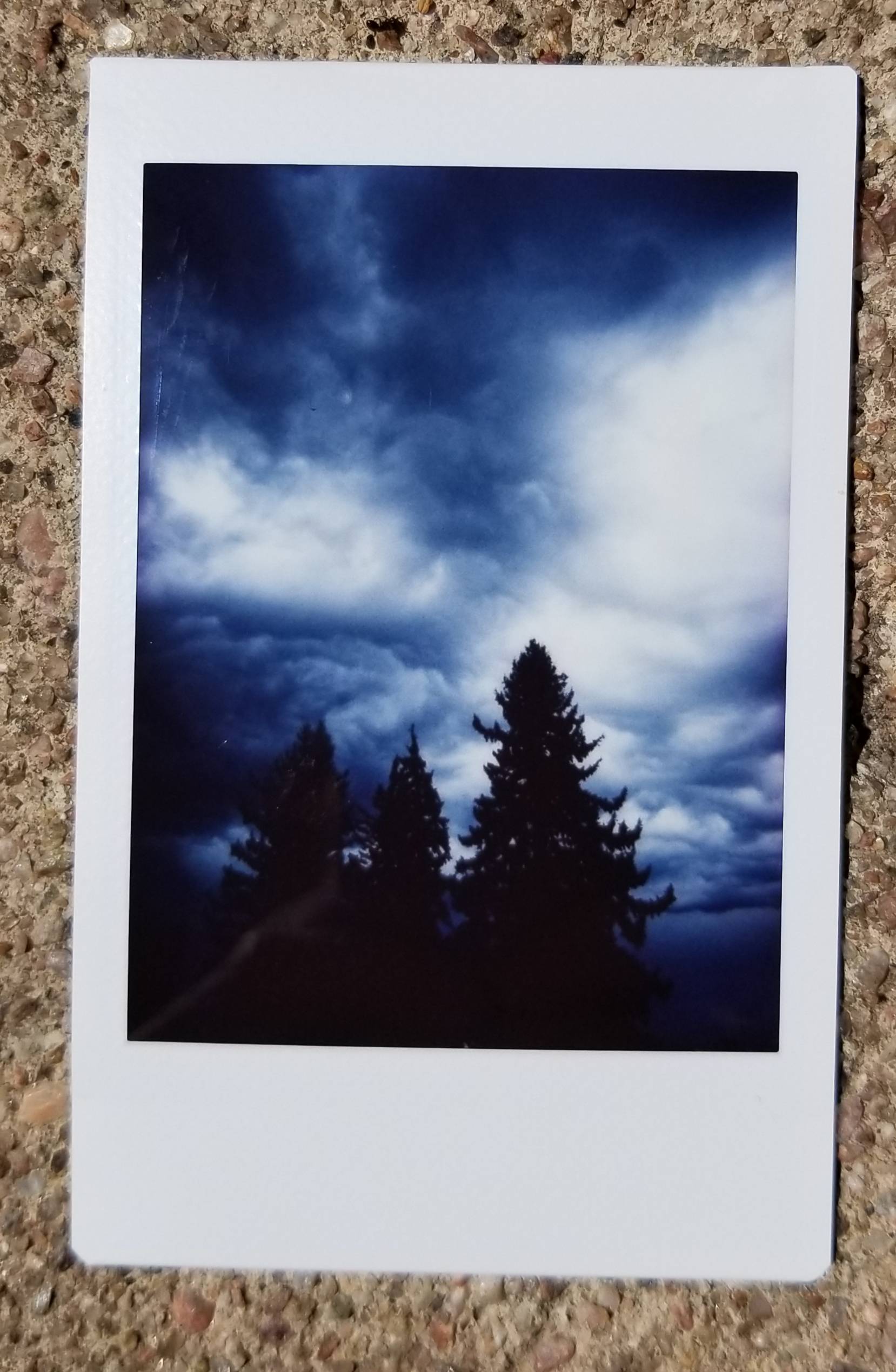 Incoming storm, instax mini 9 | Scrolller