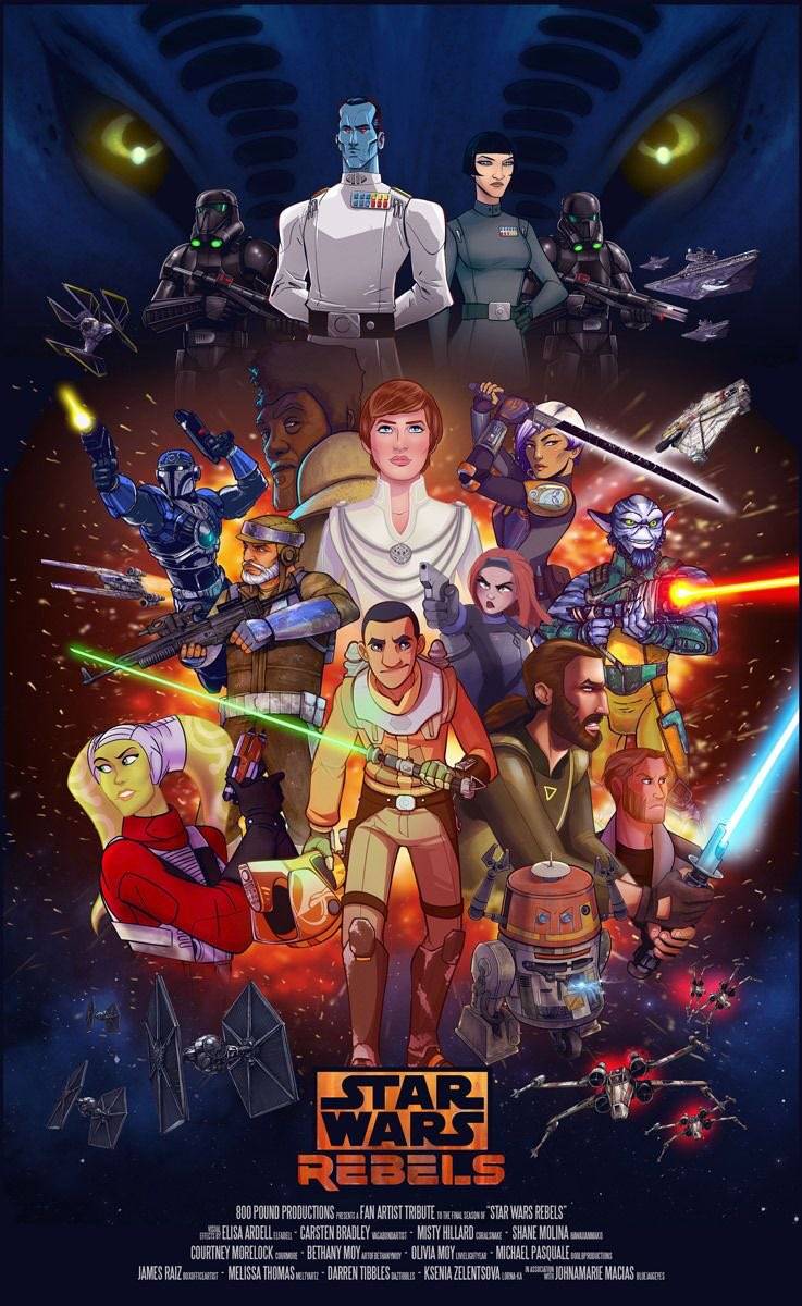 Incredible Fan-made Rebels Poster | Scrolller