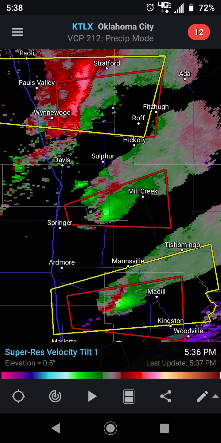 Incredible radar shot in Oklahoma | Scrolller