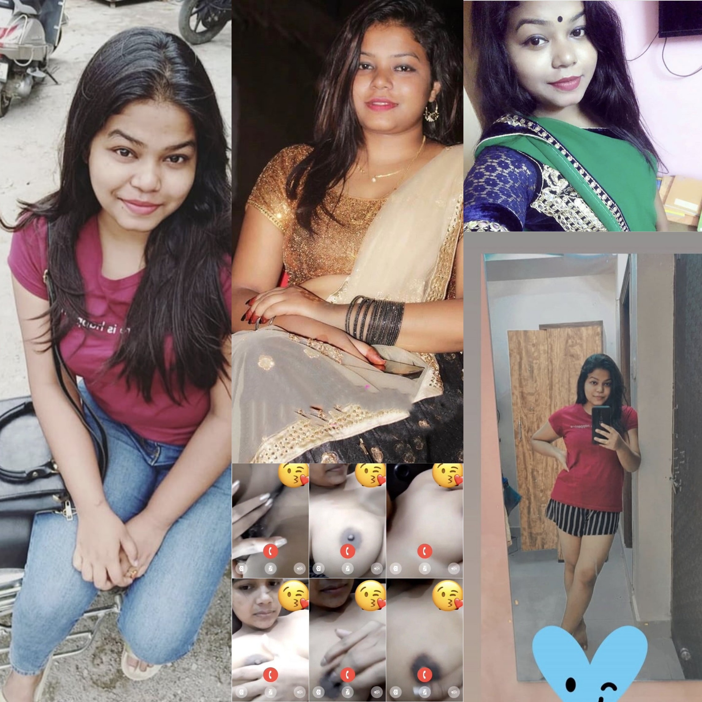 Indian Cute 🤳 Girl on call with boyfriend pic + 3 Video | Scrolller