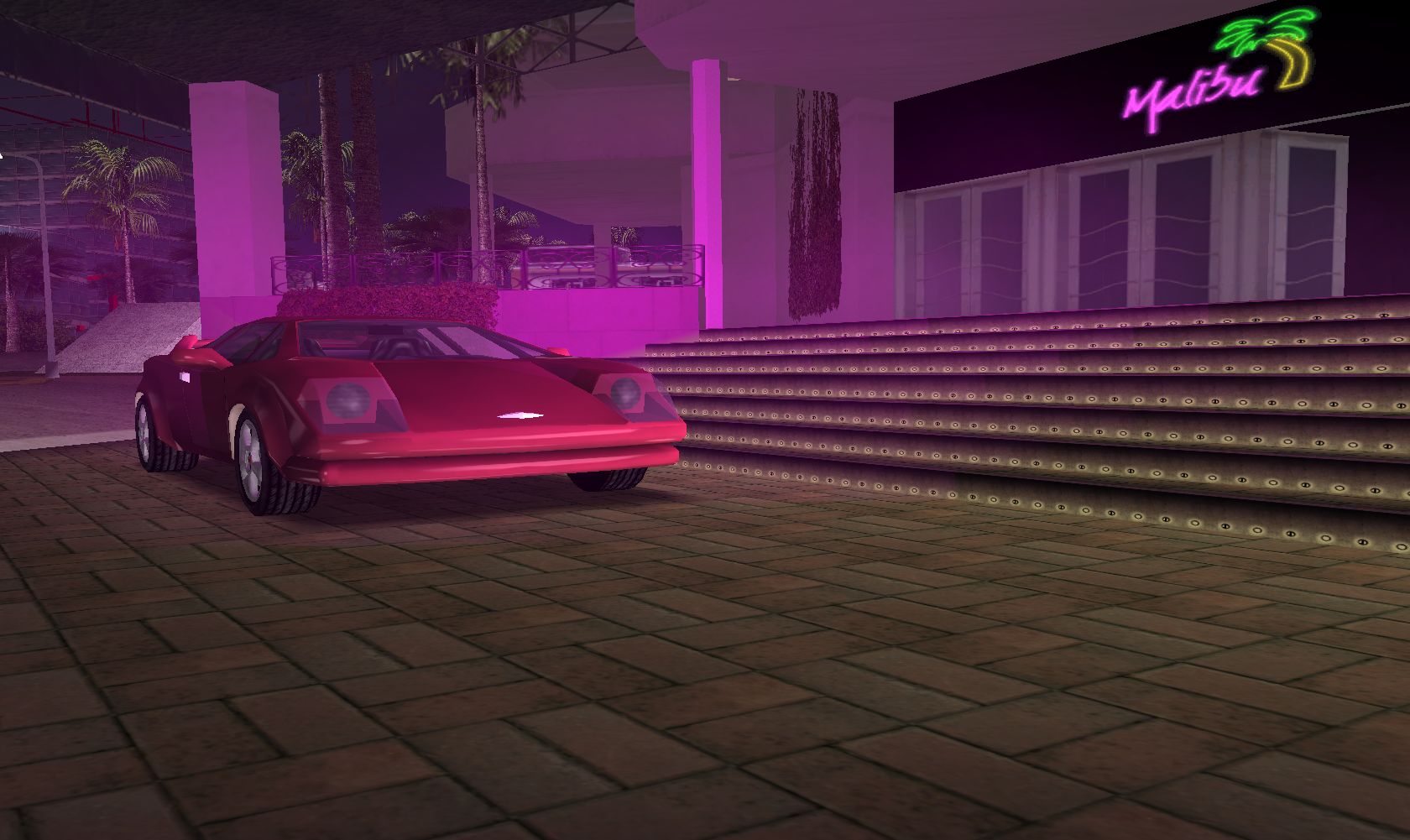 Infernus atMalibu Club - GTA Vice City Remastered. | Scrolller