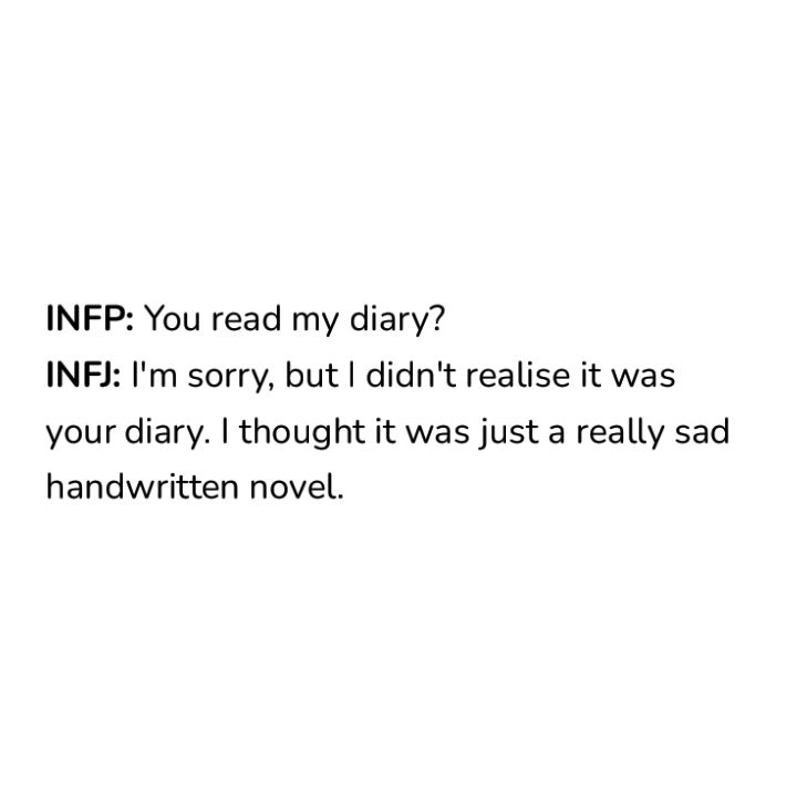 INFP's diary | Scrolller