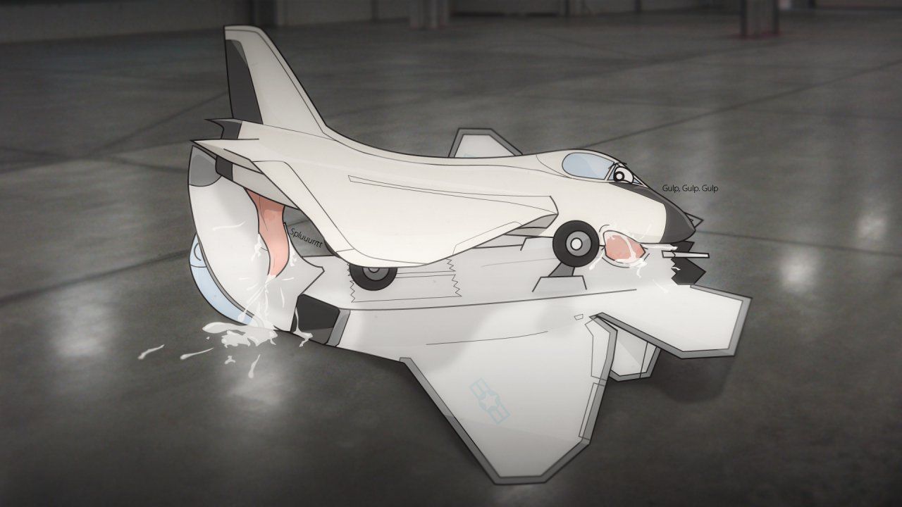 Ingo and Perth (F22 and F4D Skyray) [NSFW] | Scrolller
