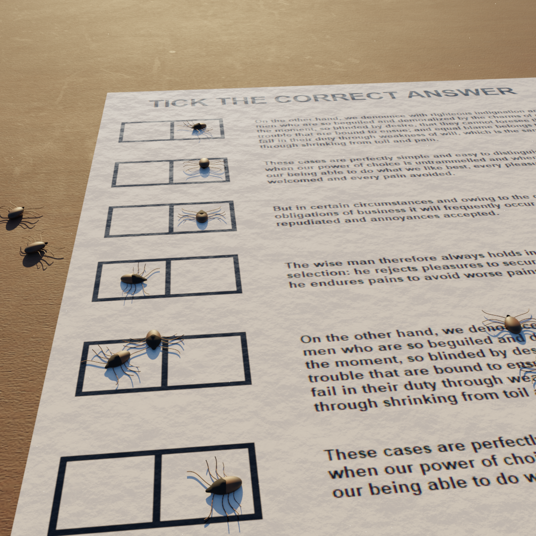 Inktober 2021 Day 14 : Tick | Scrolller