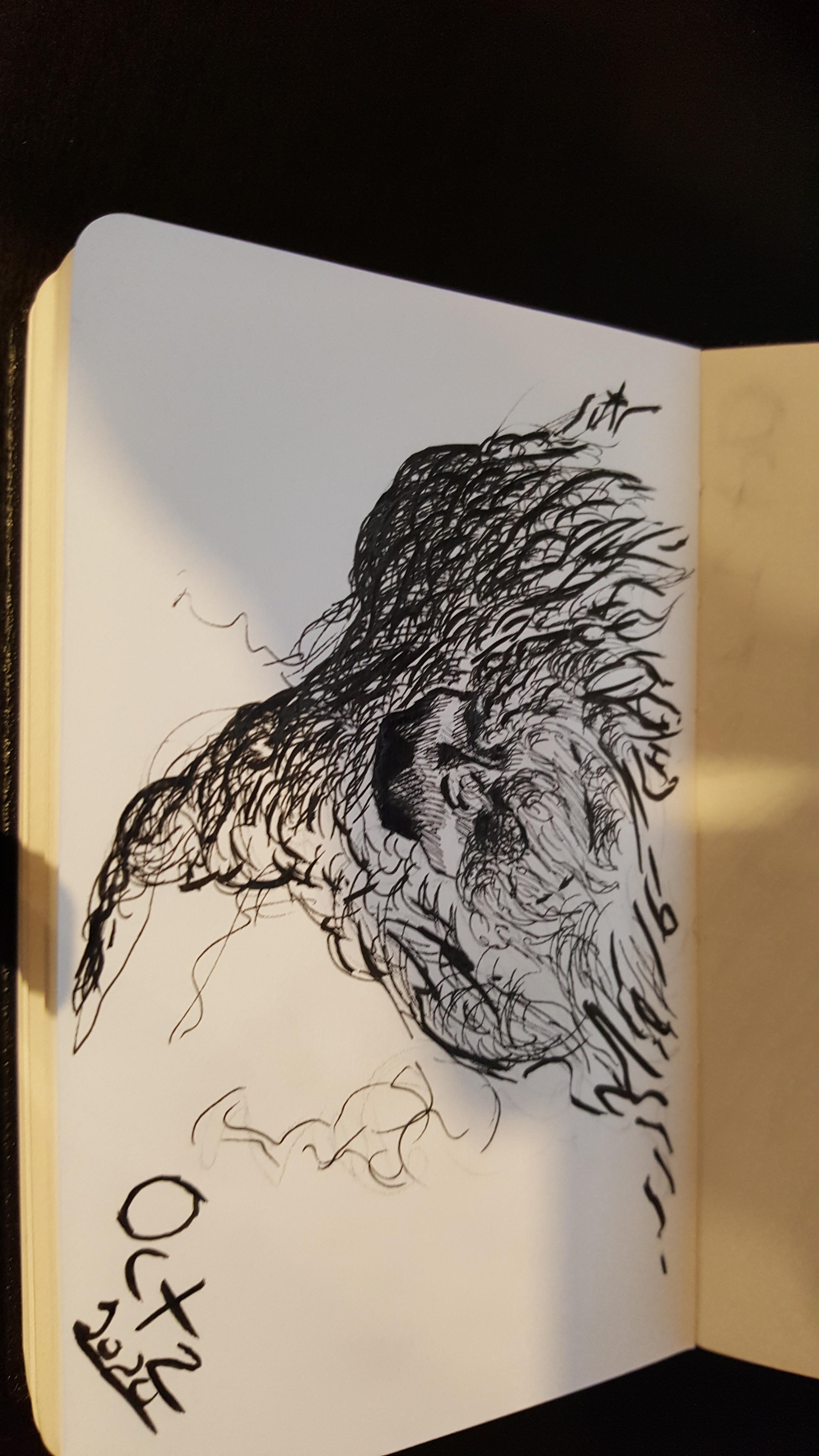 Inktober Day 2 Micron Tip and Brush | Scrolller