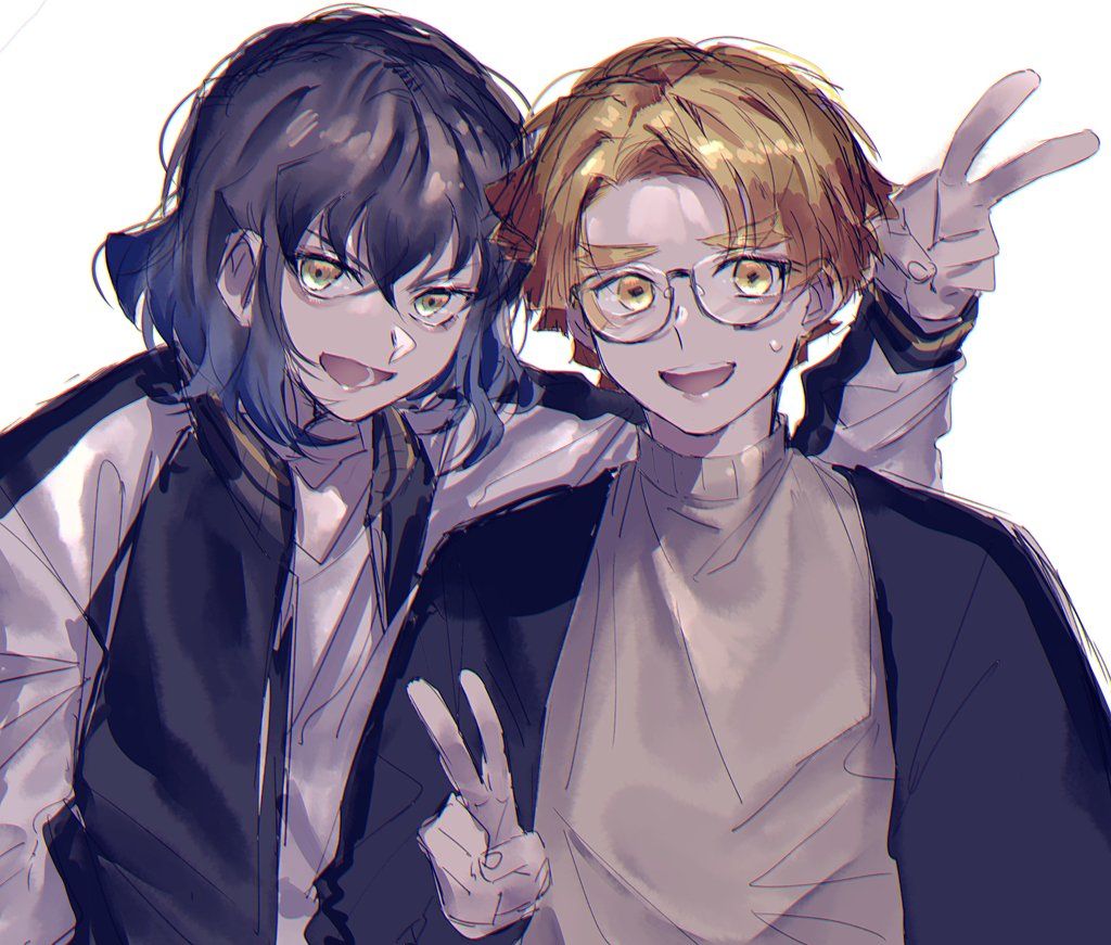 Inosuke and Zenitsu [Demon Slayer: Kimetsu no Yaiba] | Scrolller