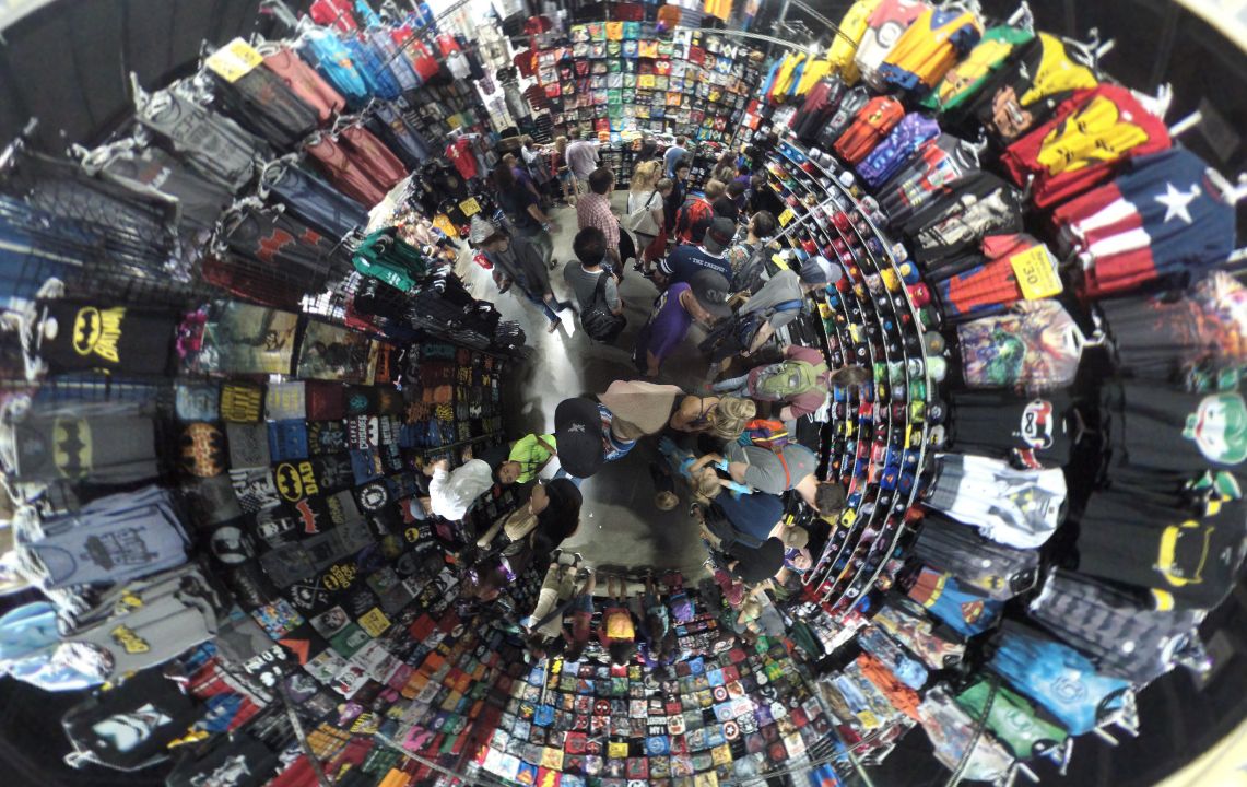 Inside the T-shirt Tower | Scrolller