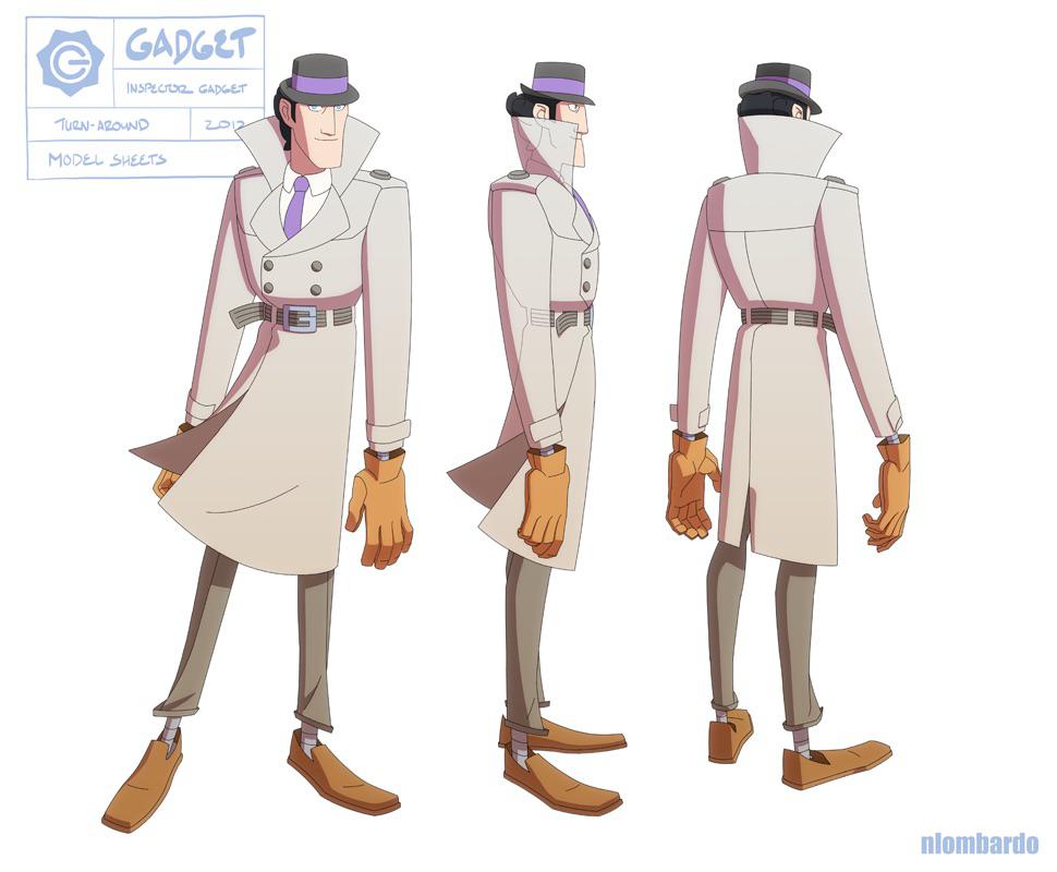 Inspector Gadget Model Sheet by nlombardo. | Scrolller