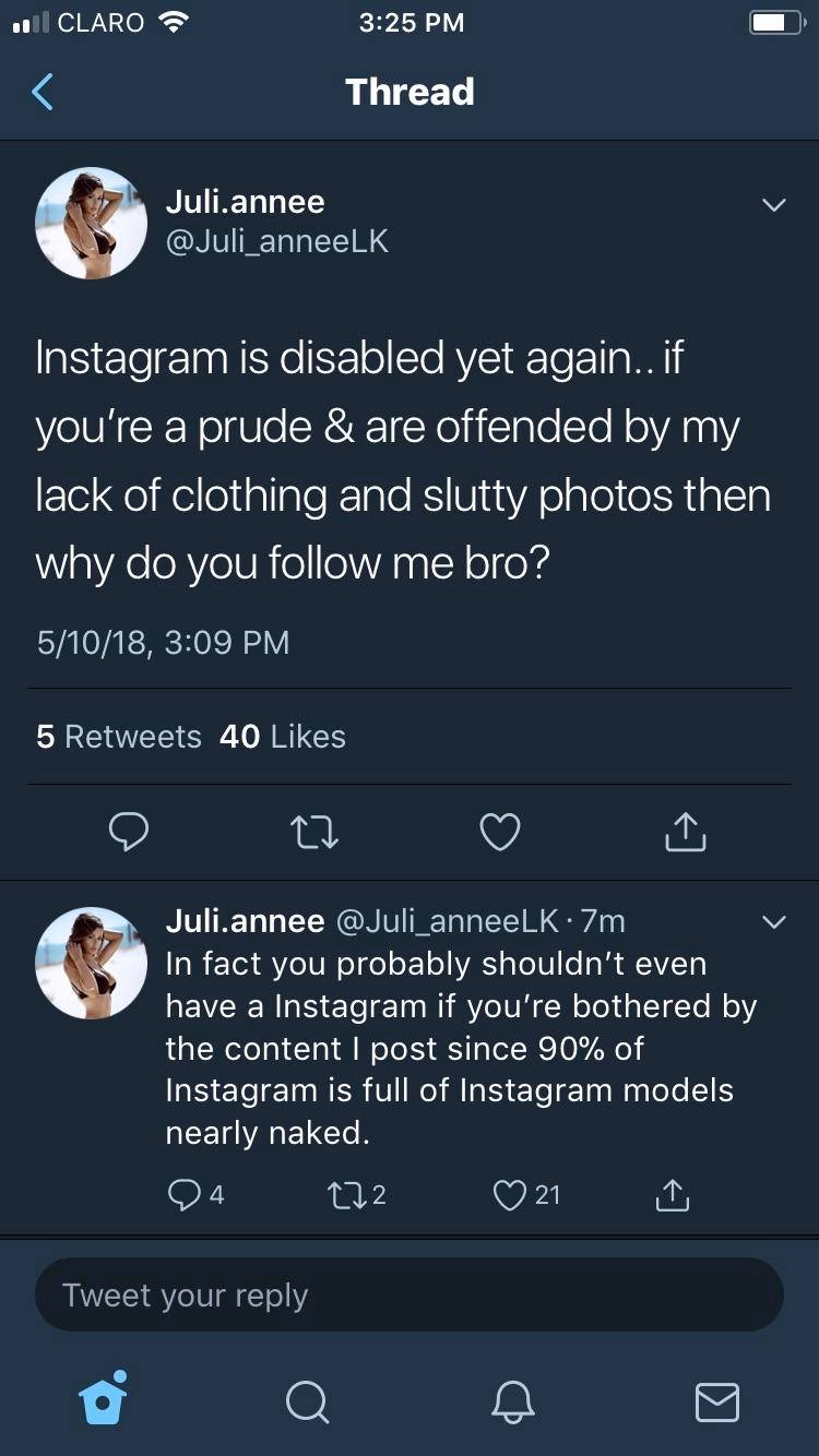 Instagram disabled | Scrolller
