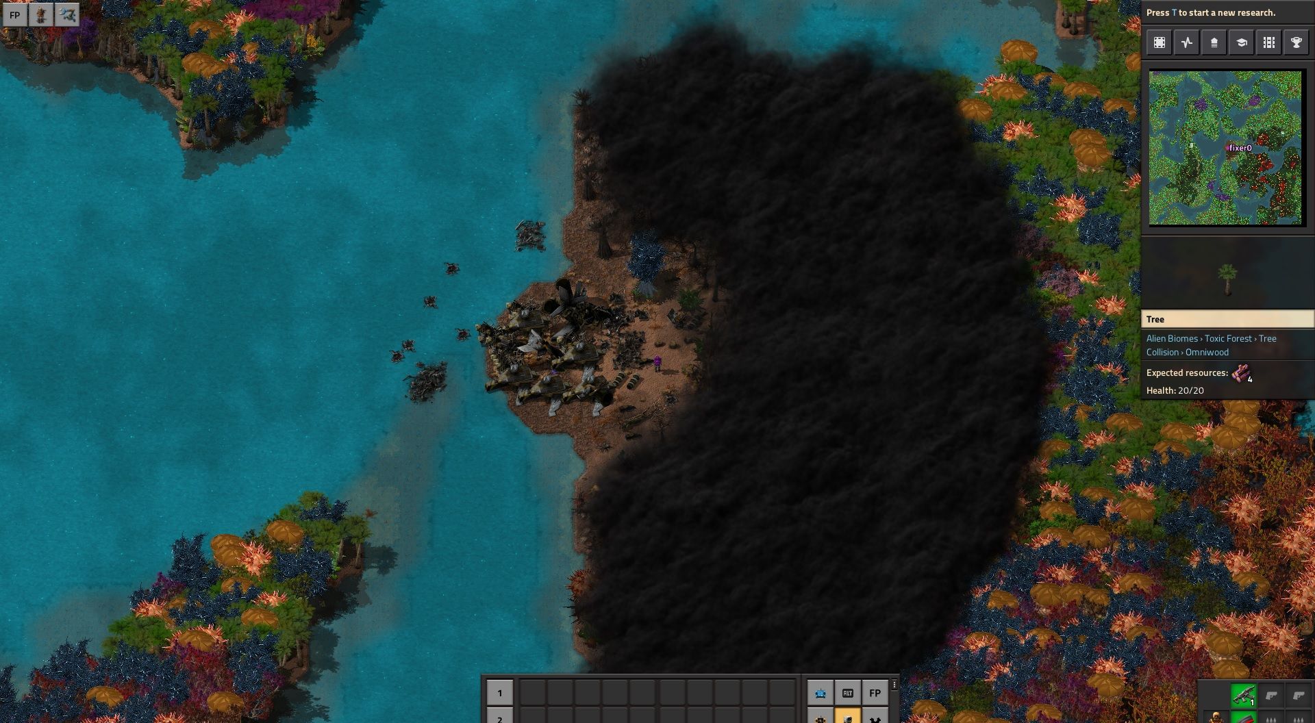 Installed some tree mod, just began new game and I am already responsible for global catastrophe ...