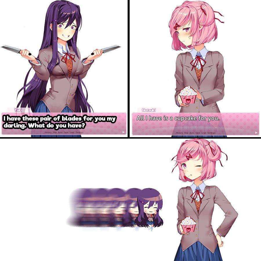 Intense battle: Yandere versus Tsundere | Scrolller