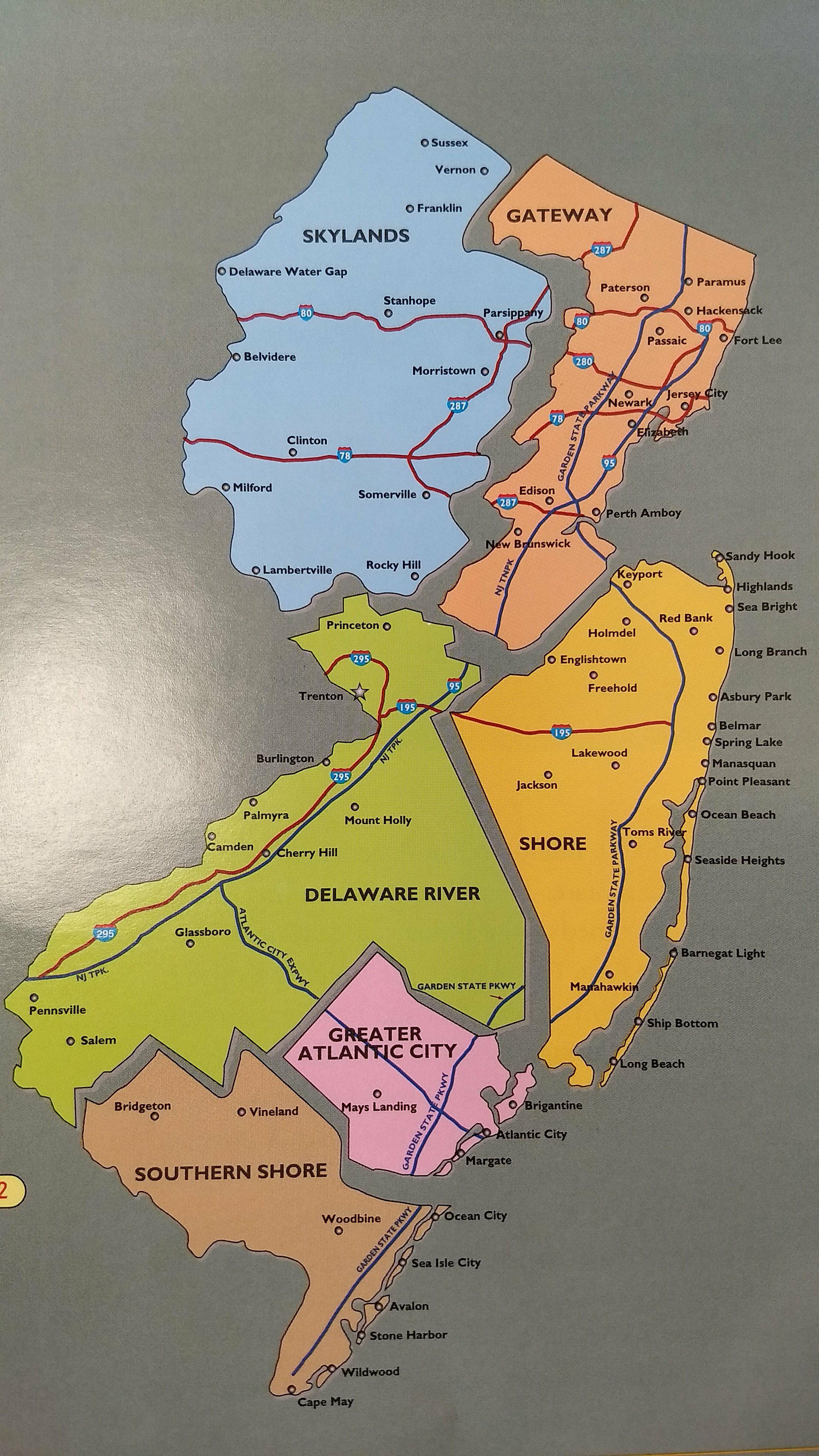 Interesting breakdown of regions -- from a NJ Commerce & Economic ...