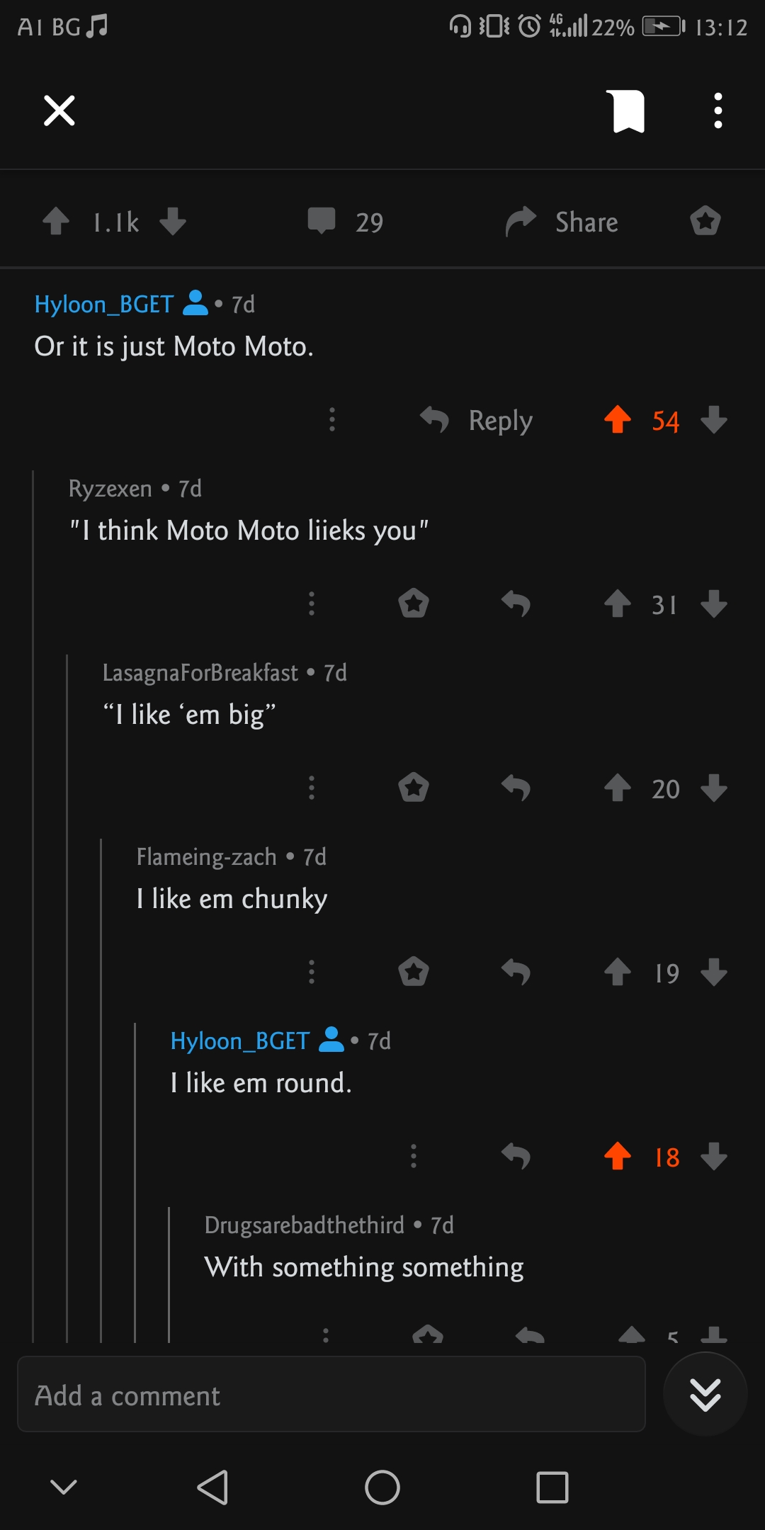 Interesting comment section in r/whooosh | Scrolller