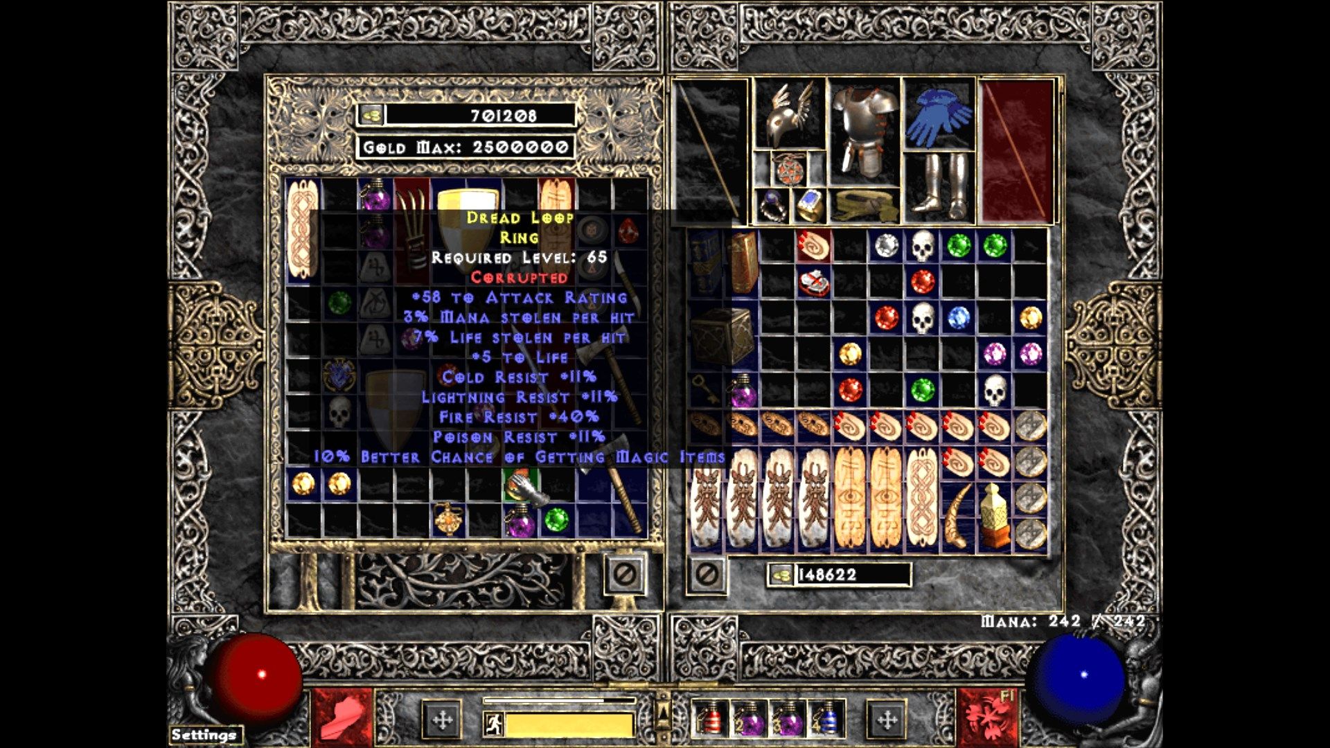 Interesting dual leech ring? | Scrolller