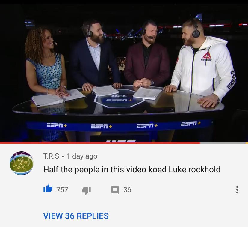 Interesting fact about Jan’s post fight interview | Scrolller